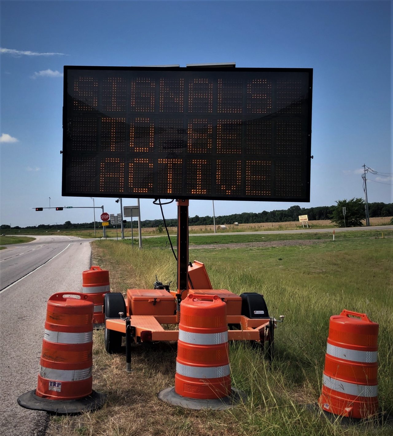 Signals at SH 130 frontage and SH 142 to be activated – SH 130